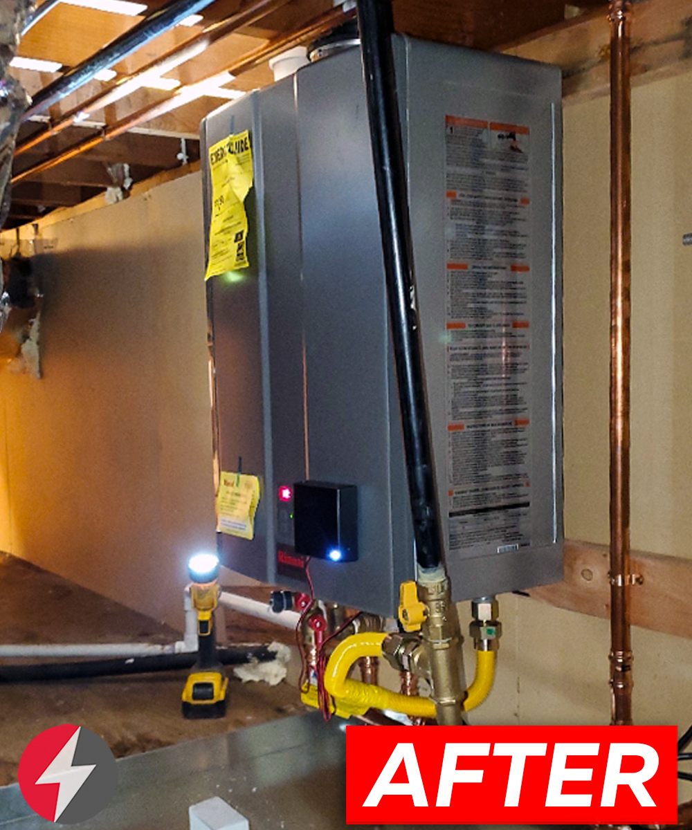 Tankless Water Heater Install in Monte Sereno, California