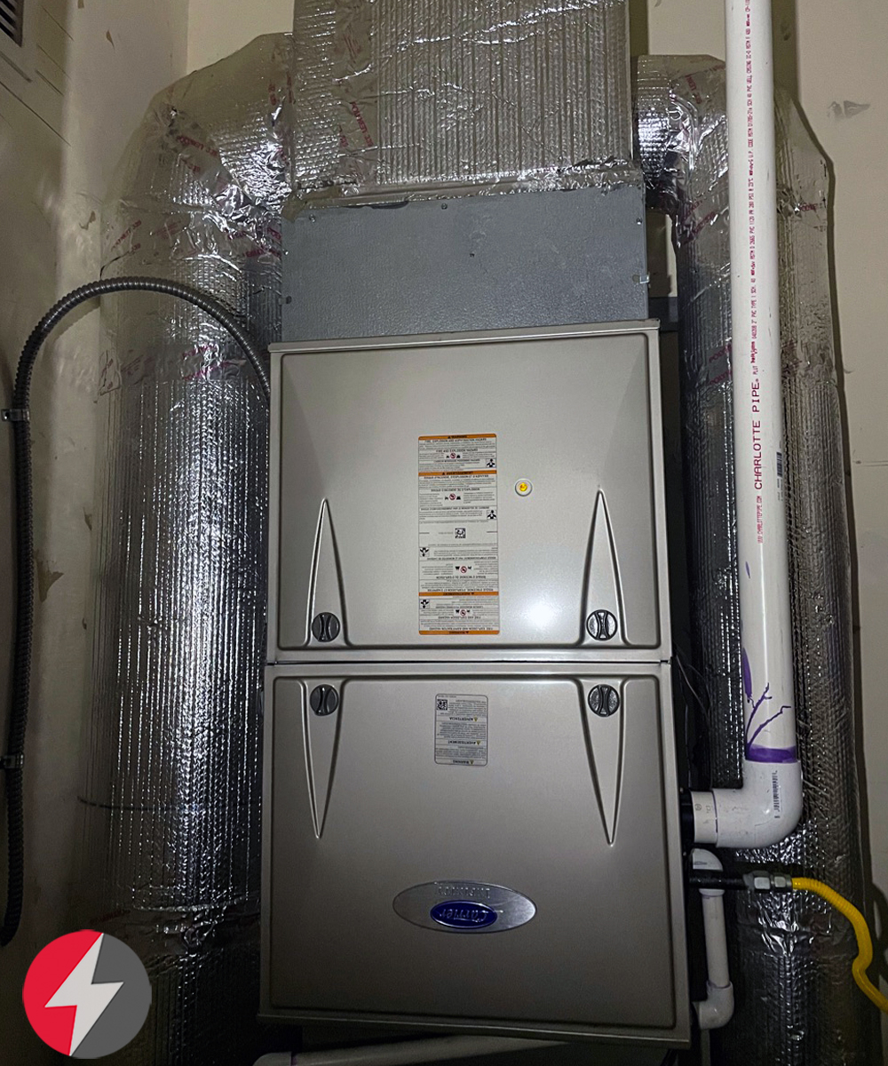 Carrier Furnace Install in Los Altos Hills, California