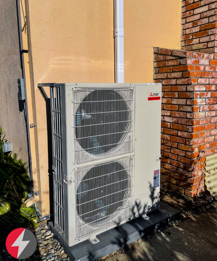 Two Zones Heat Pump System Installation in Saratoga, California