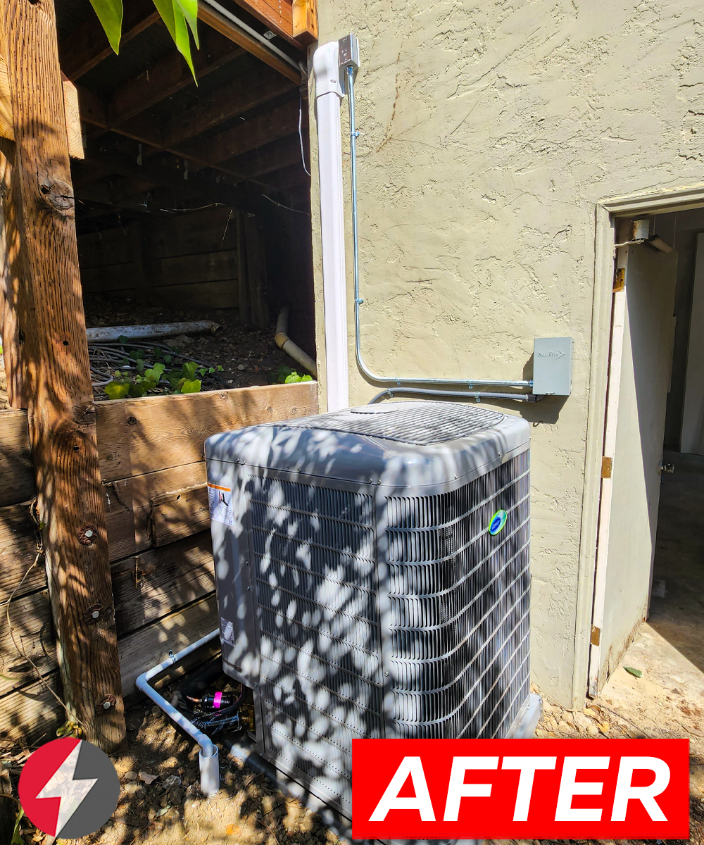 Carrier Heat Pump Installation in Redwood City, California