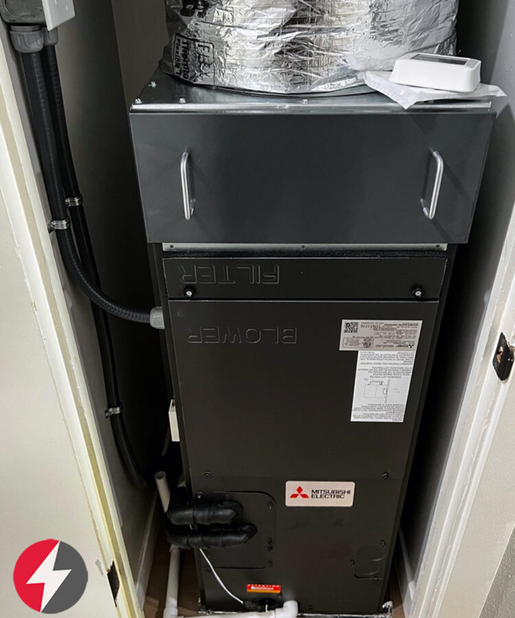 Mitsubishi M-Series Heat Pump Install in Santa Clara