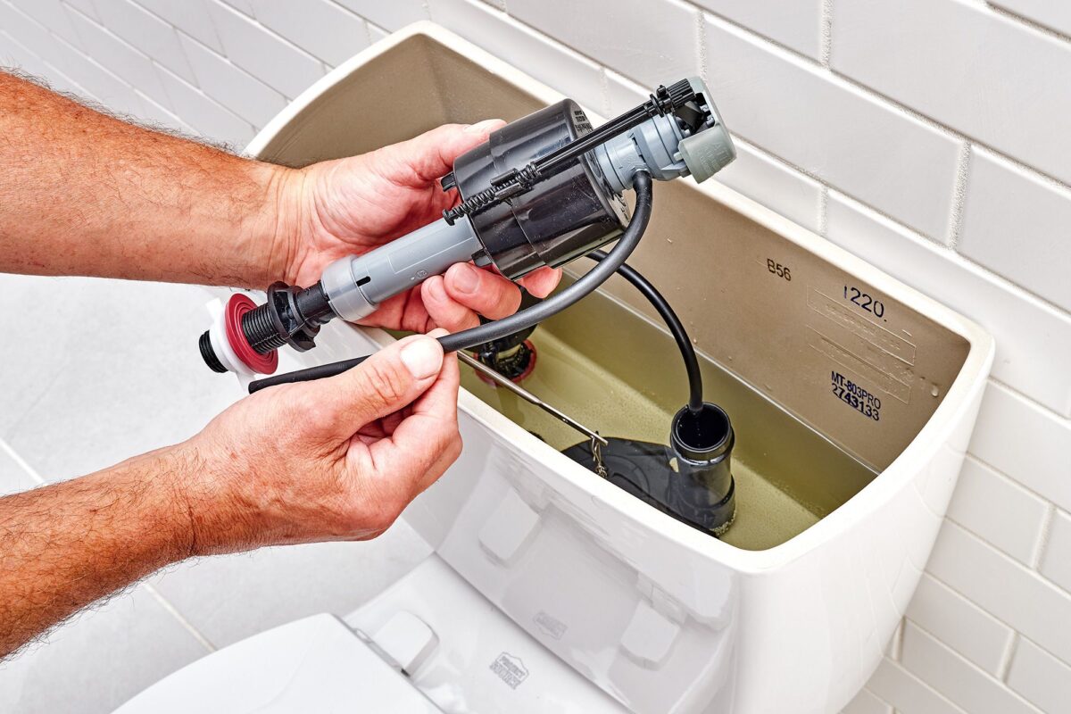 How to Clean Your Toilet Flush Valve and Prevent Bubbles