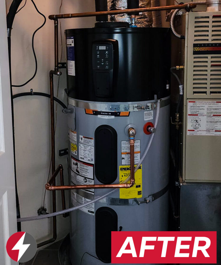 State Premier Heat Pump Water Heater Install in California