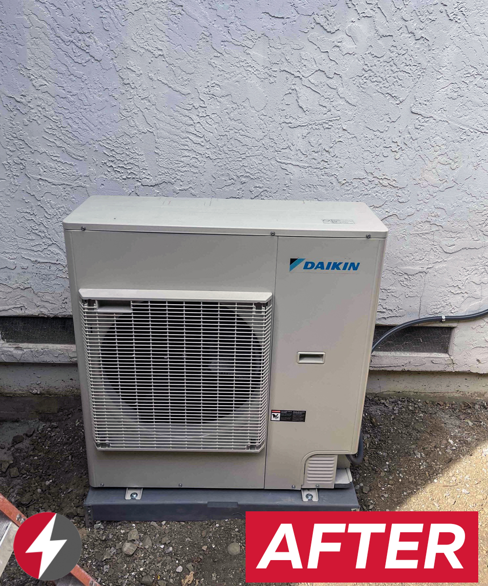 Daikin Heat Pump Installation in San Carlos, California