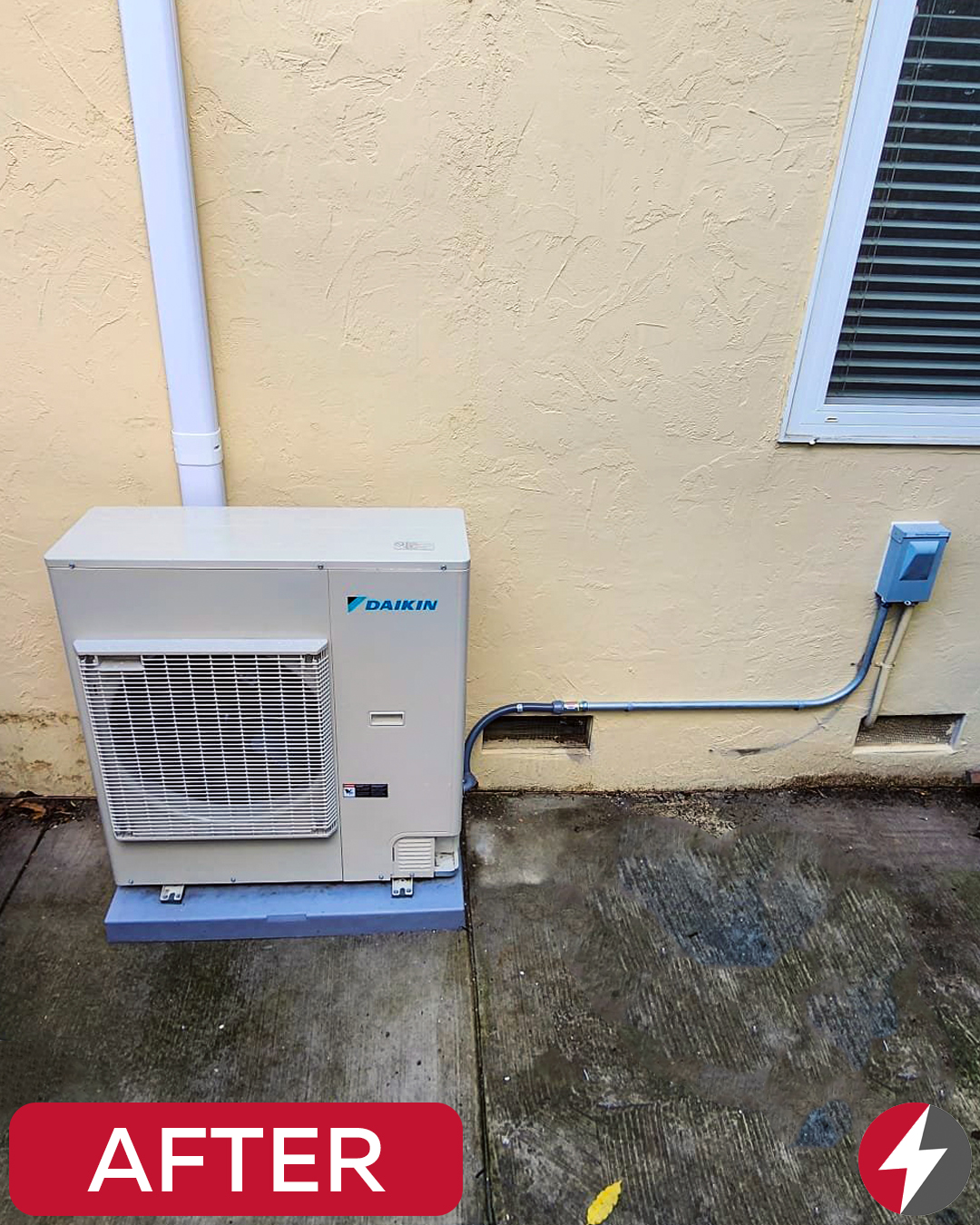 Daikin Heat Pump Install in Sunnyvale, California